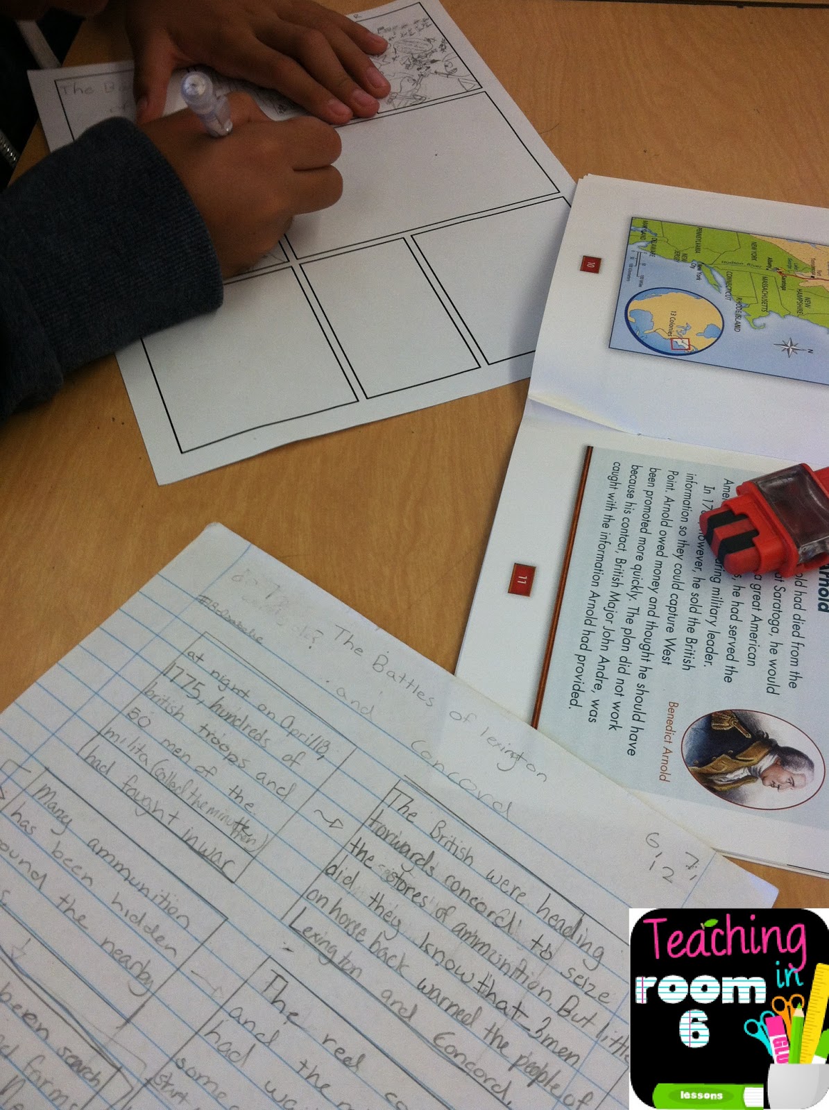 Summarizing Non-Fiction Text....with a Comic Strip! | Teaching in Room 6
