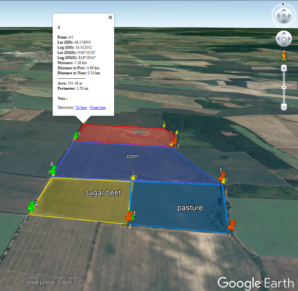 VisTech.Projects: Multiple areas measurements on Google Maps with new ...