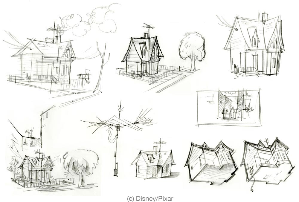 Living Lines Library: Up (2009) - Prop Design