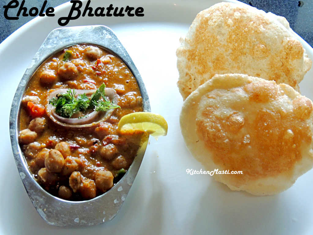Punjabi Chole Bhature Recipe | Vegetarian Recipes