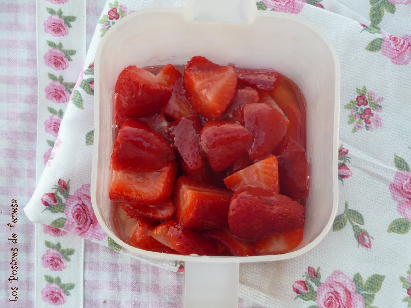 Los Postres de Teresa: Coulis de Fresas