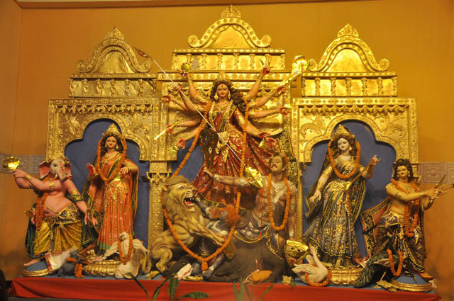 Durga Saptashati Chandi Path in Bengali Sanskrit English - 1.46 to 1.58