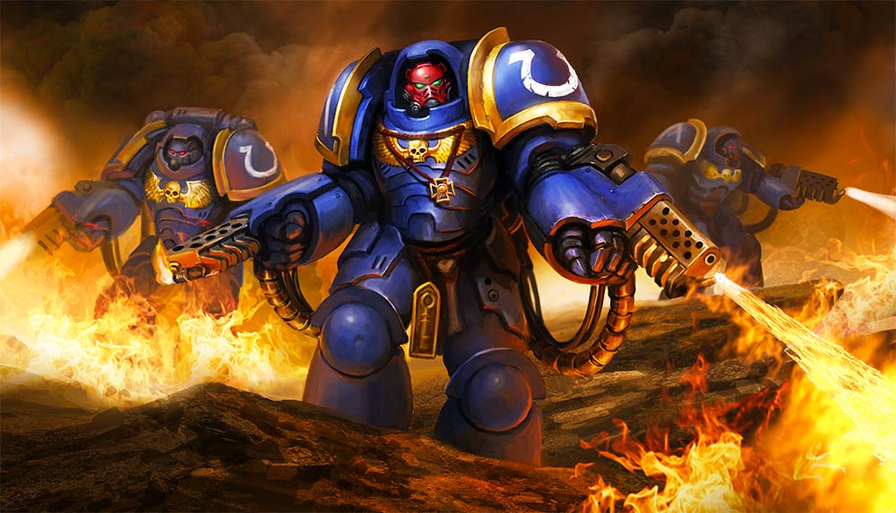 Dies Irae 40K: Ultramarines a 1800
