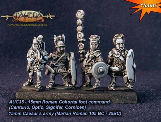 Tabletop Fix: Baueda Wargames - New 15mm Romans