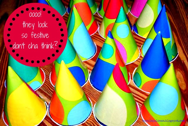 hoopla palooza: mini cone pinatas