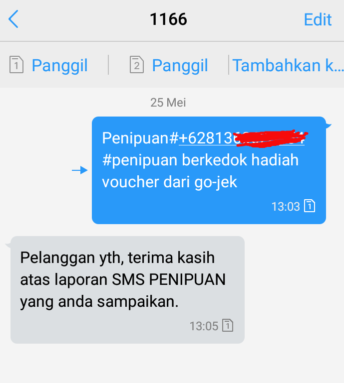 Penipuan: Cara Melaporkan Nomor Si Penipu