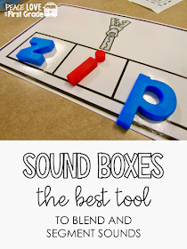Peace, Love, and First Grade: SOUND BOXES IN ACTION
