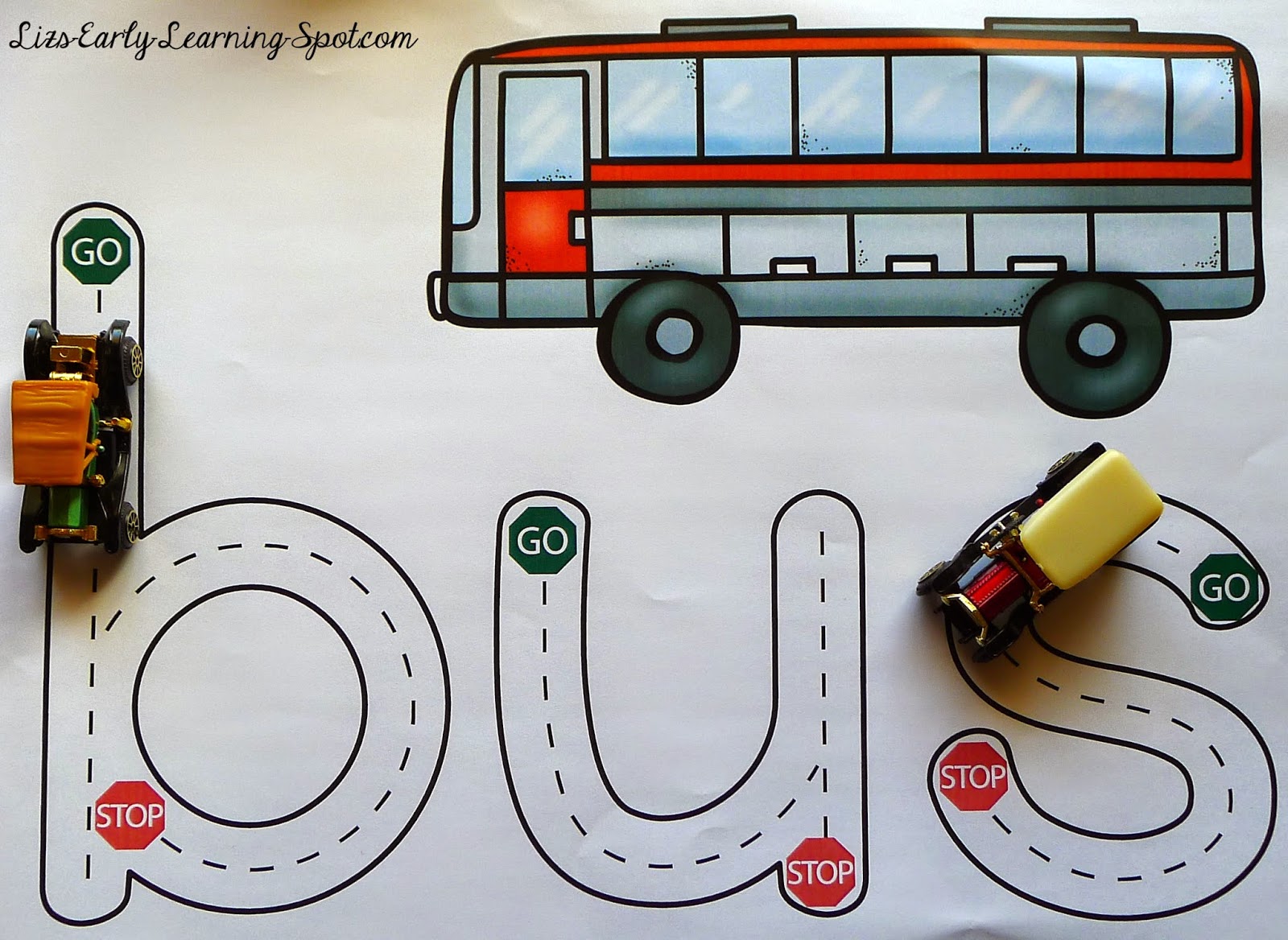 Classroom Freebies Too: CVC Transport Mats