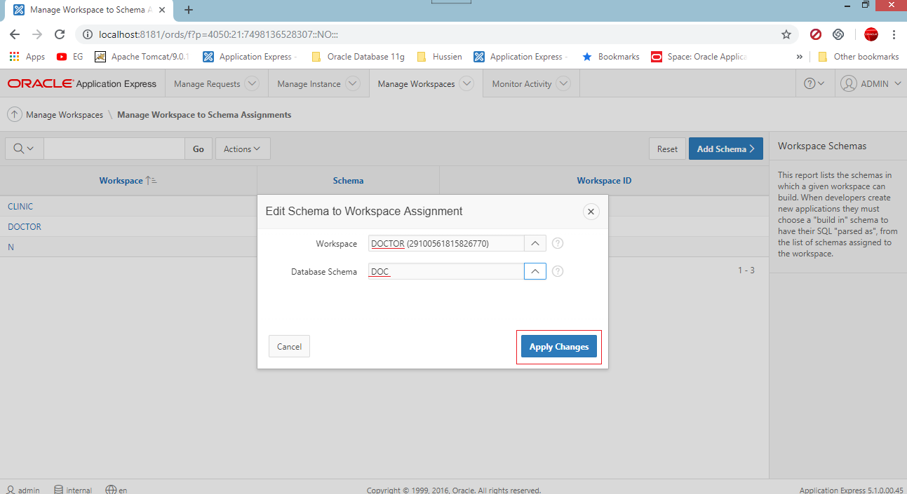 خطـــوات سهلـــة لإنشــاء مشـــروع جديـــد Oracle Developer Project Tasks: 3- Assign Schema To ...