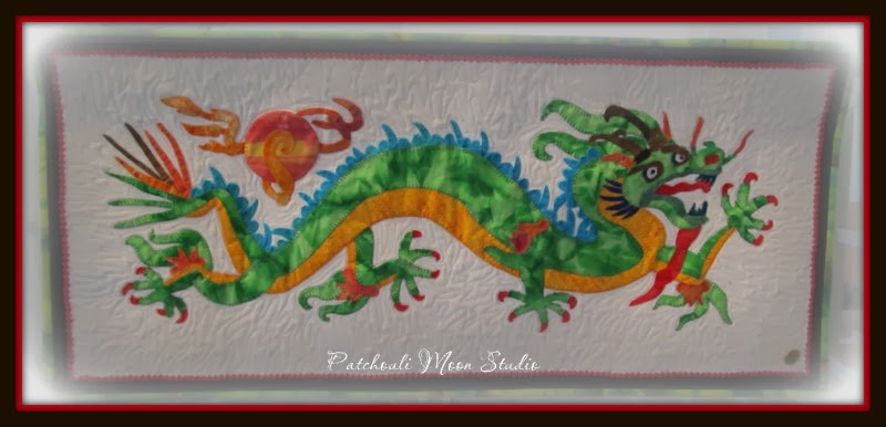 Patchouli Moon Studio: Chinese Dragon Quilt