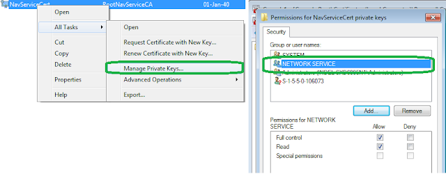 NAV 2013 Credential Type - How to Use?