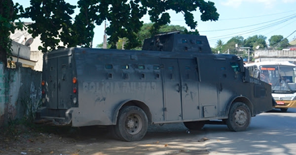 Policiamento na Estrada de Madureira reforçado com ‘Caveirão ...
