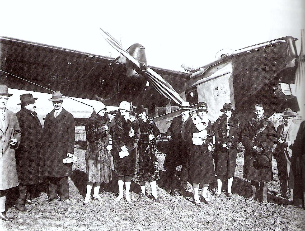 Aviación por Leandro : 1927 - PRIMER PUENTE AÉREO BARCELONA-MADRID