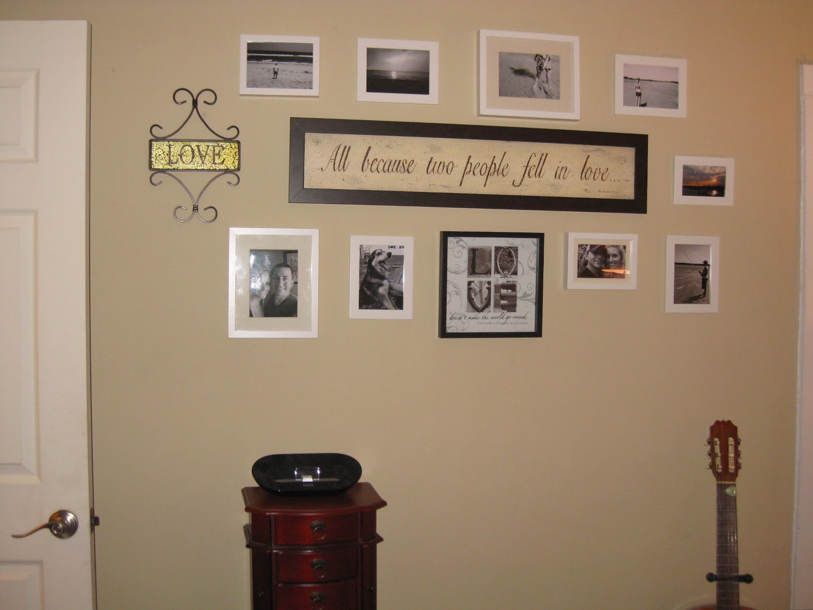 This Little House of Mine: Frames on the Wall