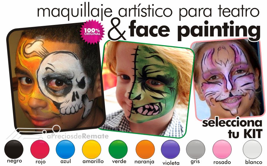 PROYECTO FACE PAINTERS: CONOCIENDO LOS COLORES PARA CARITAS PINTADAS
