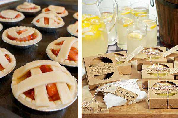 The Chic Room Shop: DIY Mini Pie Favors