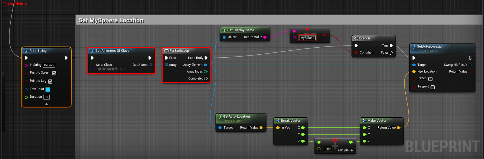 I touchs: Unreal: VR Template