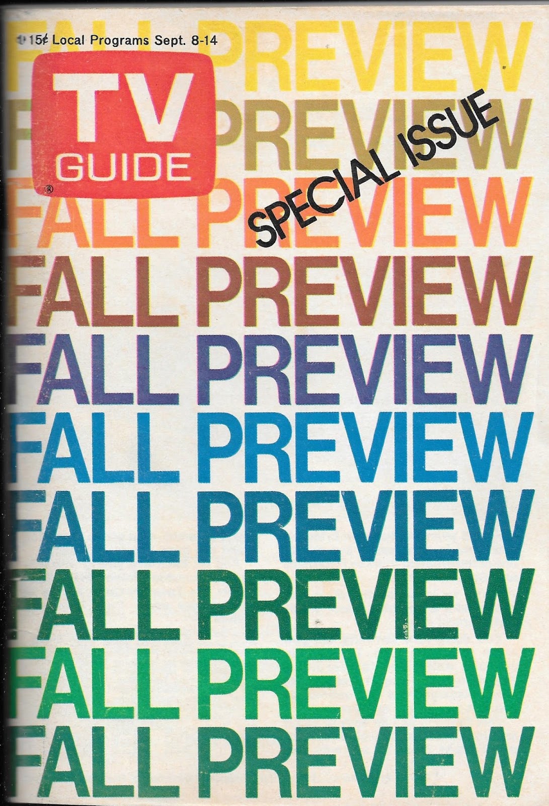 Bronze Age Babies: The Fall Preview TV Guide!