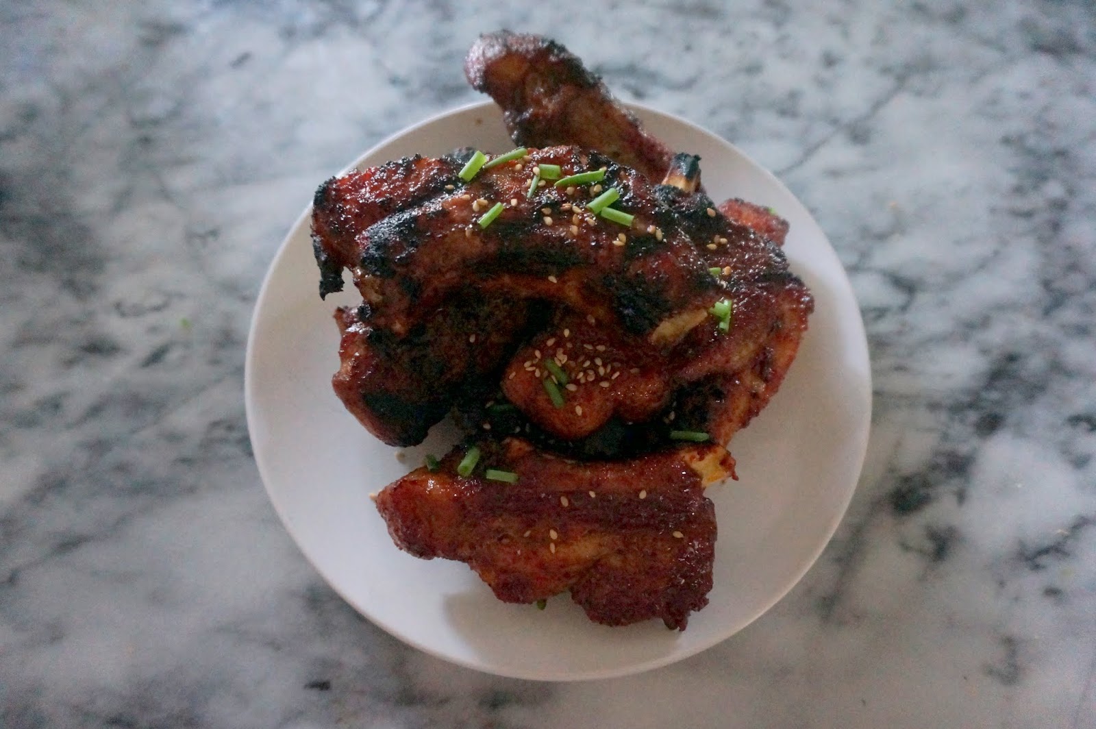 Korean-Style Grilled Baby Back Ribs
