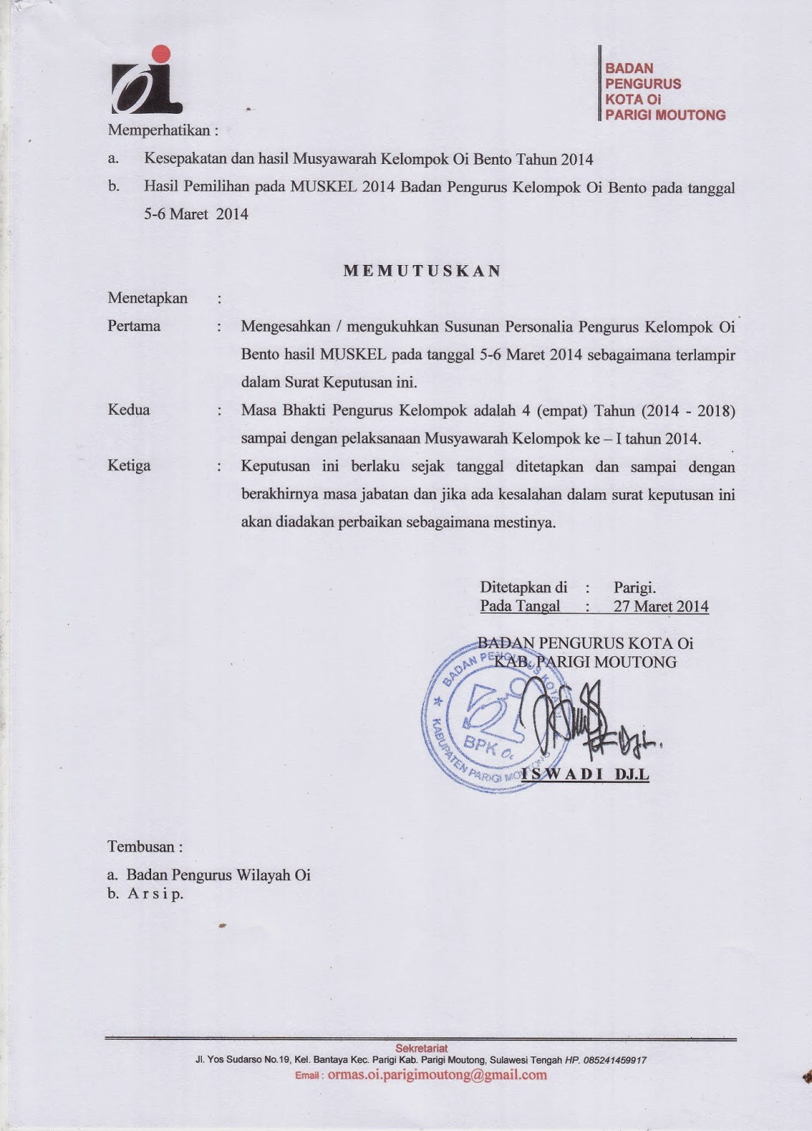 Yuk Lihat Contoh Sk Ormas Terbaik - Daftar Contoh 2022