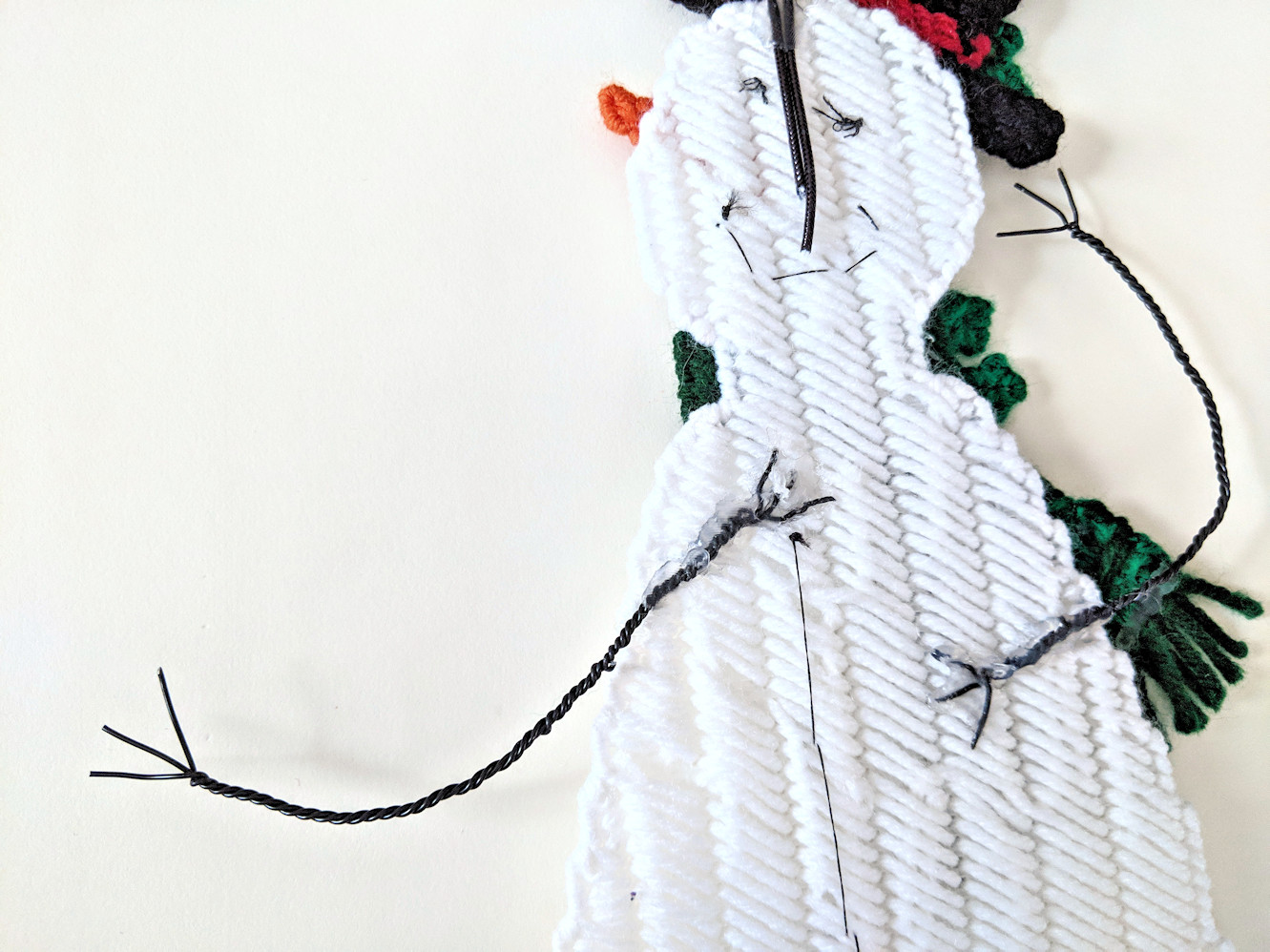 Strings Away!: Free Friday: Cheery Snowman Stitch-Along #4