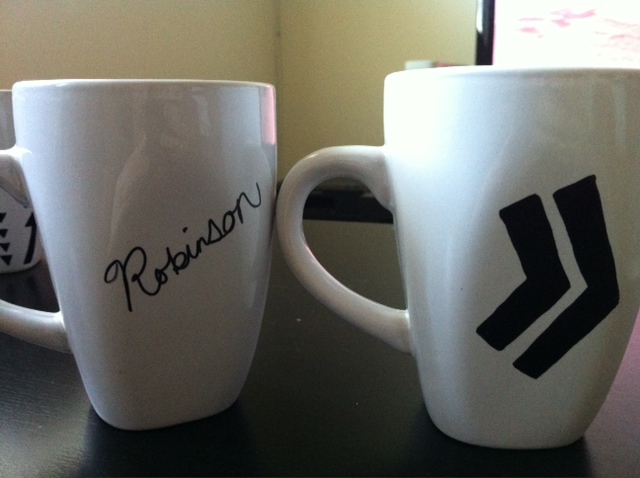 CT Green Gal: DIY Sharpie Design Mugs