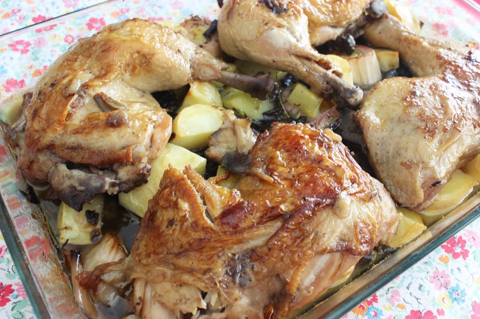 Pollo confitado, con Verduras | Las Recetas de Marichu.... y las mias