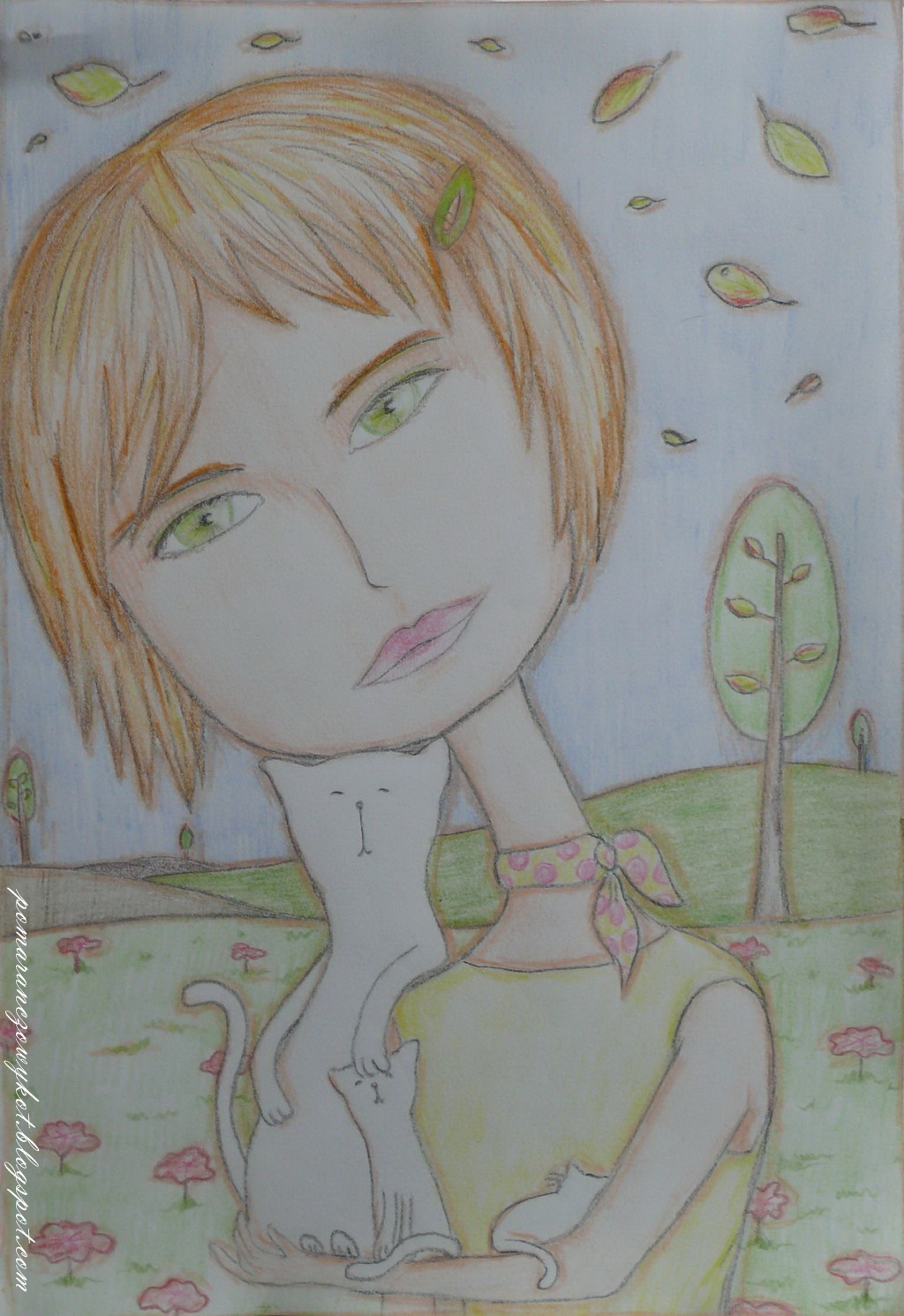 Pomaranczowy Kot: Rysunki