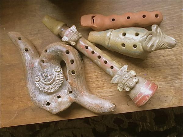 INSTRUMUNDO Instrumentos Musicales: Tlapitzalli, Huilacapiztli