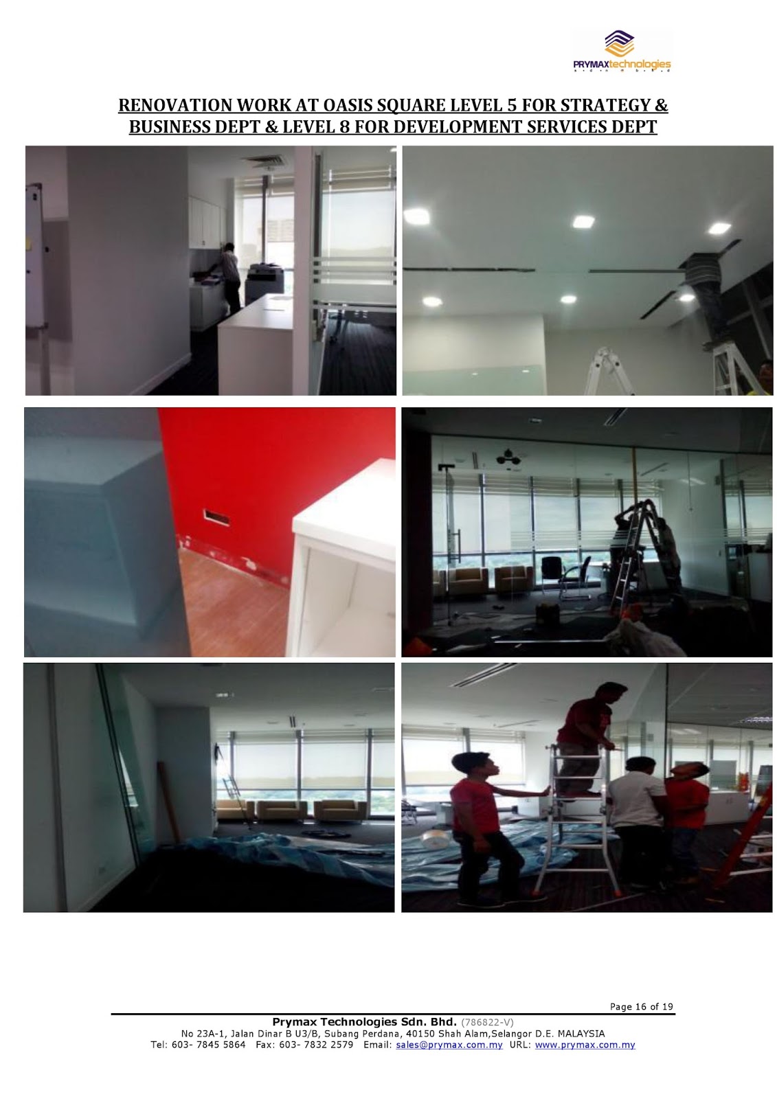 Latar Belakang Prymax Technologies Sdn Bhd