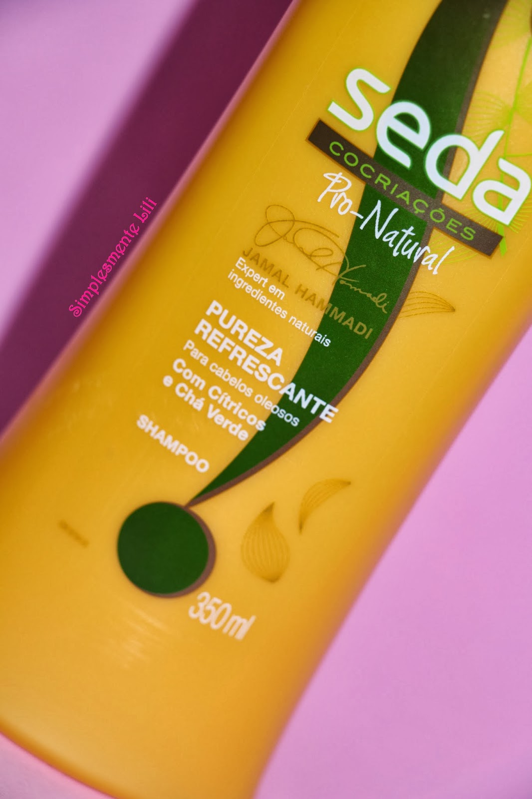 Simplesmente LiLi: Shampoo Seda Pureza Refrescabte para Cabelos Oleosos