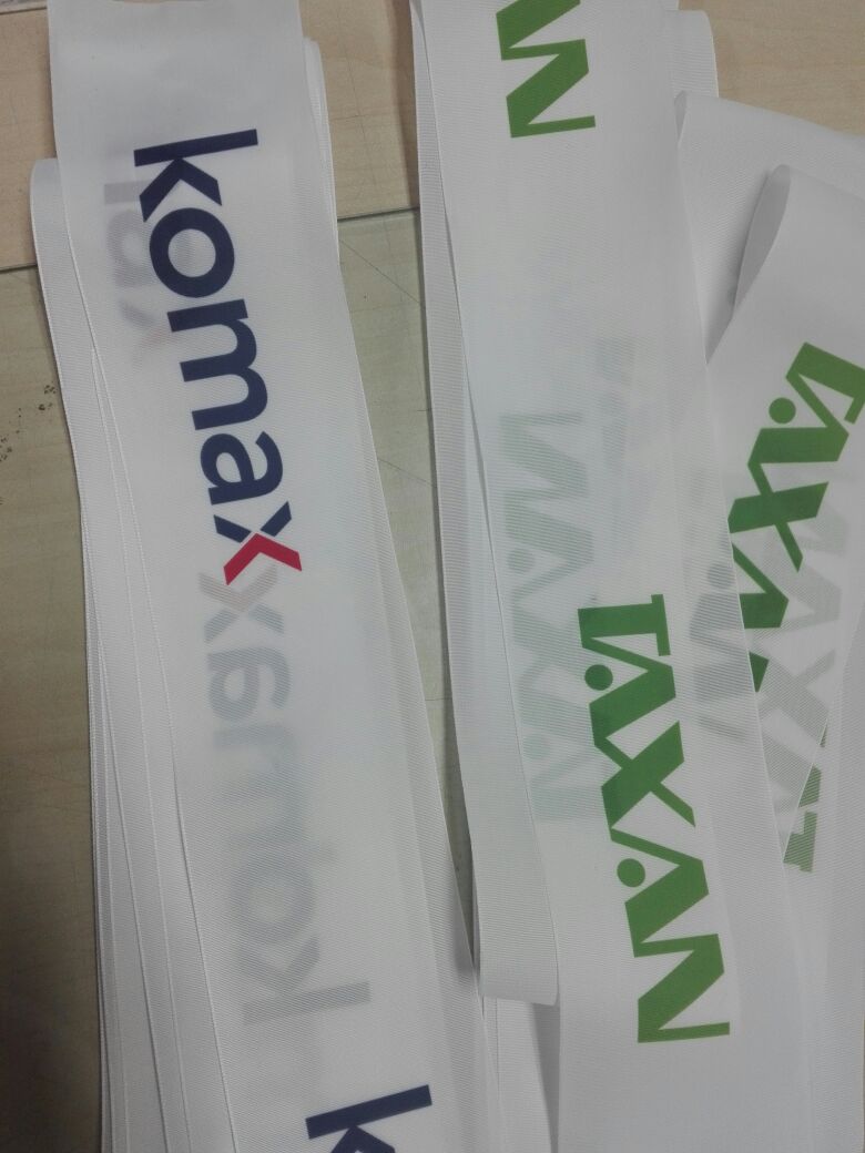 Bandas y listones para edecán y/o inauguración impresas!