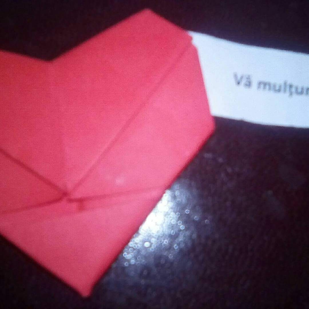 Origami by Mariana Soare: Inimioare Mărturii origami personalizate ...