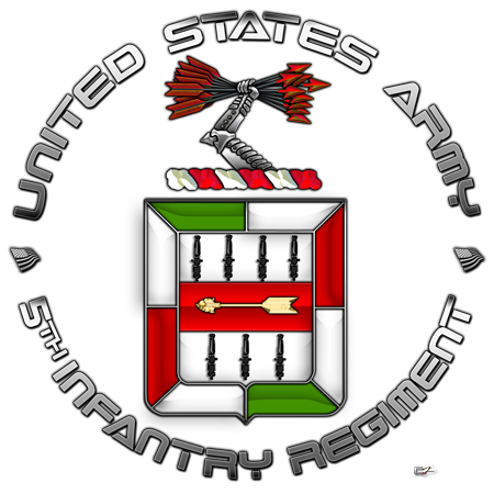 Military Insignia 3D : 4th, 5th & 6th U.S. Army Infantry Regiments