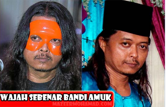 WAJAH SEBENAR VOKALIS BANDI AMUK