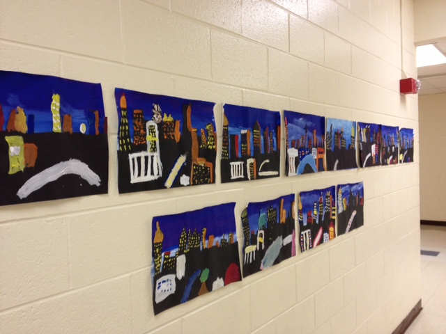 Elfers Art Room: 4th grade Cityscapes