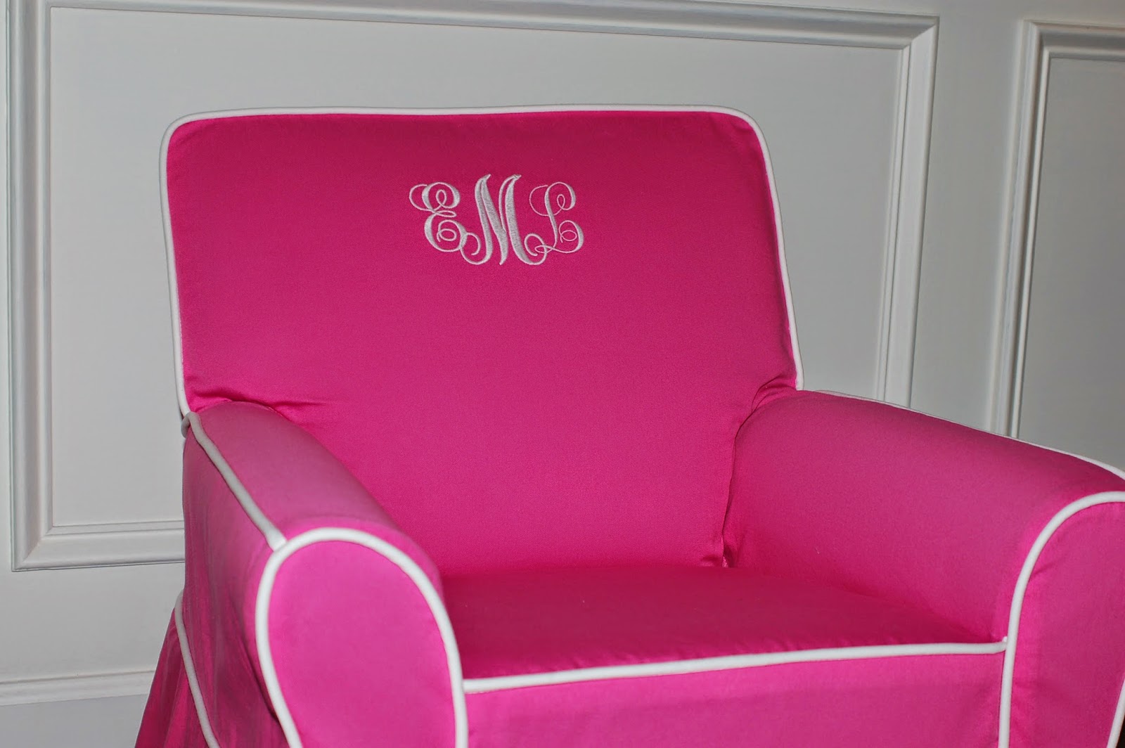 Pam Morris Sews: Girly Makeover for a Child's Chair