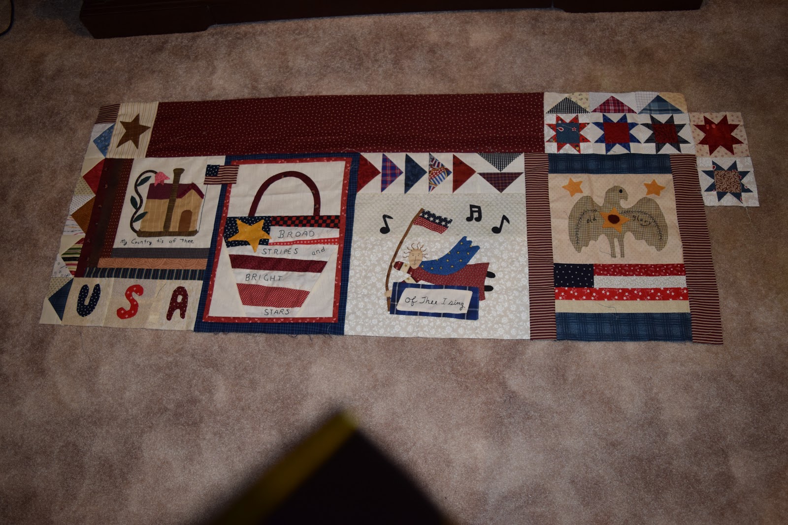 JulieKQuilts: Freedom quilt!