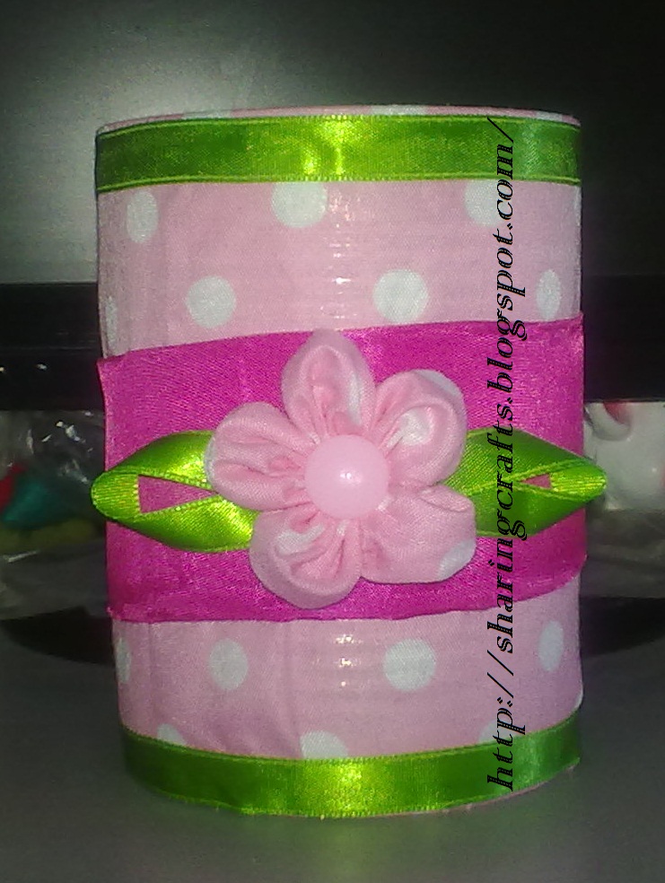 Ah! Como hacer Manualidades sencillas paso a paso: Como hacer: Lata forrada