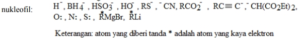 Reaksi C-C Penyerangan Elektrofil dan Nukleofil