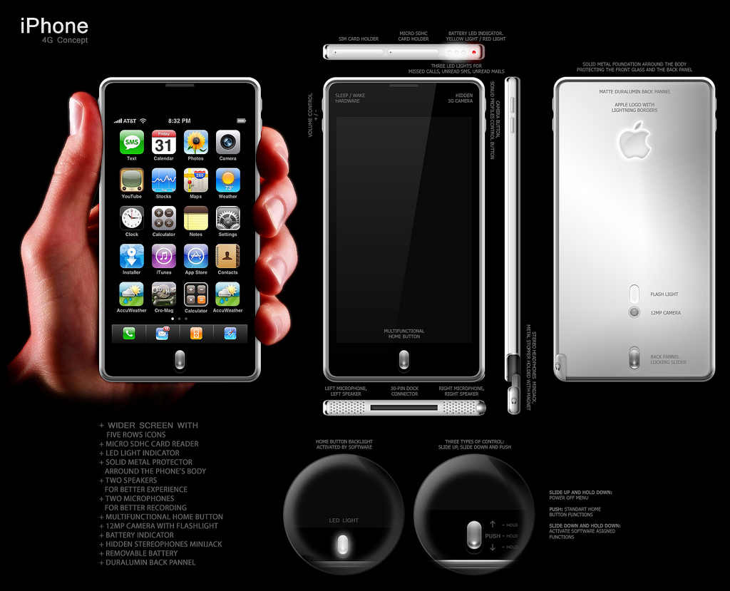 All photos gallery: Iphone 4 concept, iphone concept, iphone 4 concepts ...