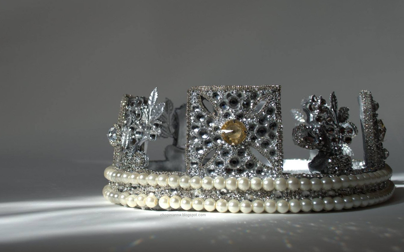 My replica of the Diamond Diadem | George IV State Diadem | Chopinianna