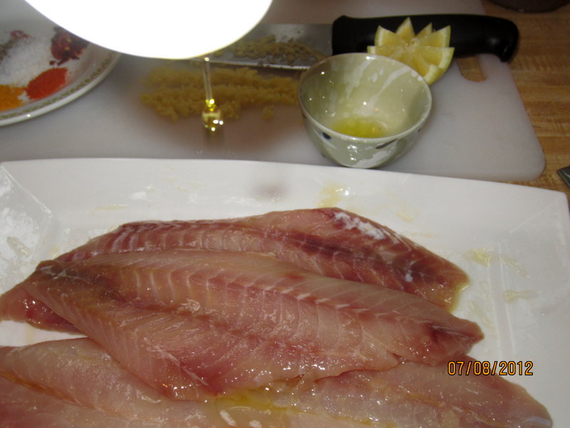 Welcome to KimKhanh's Culinary Creations: Cá Rock Cod Fillet Nướng Nghệ ...