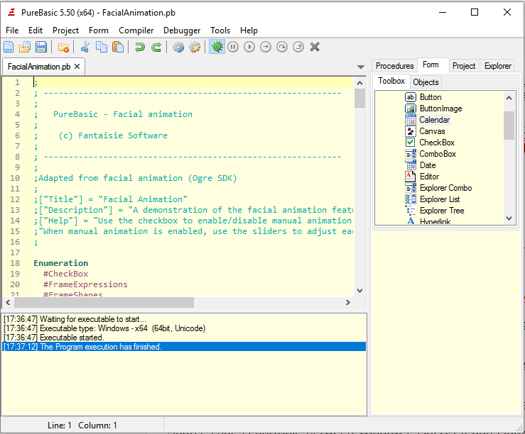 Aprendiendo C#, Python, C++, A.I, BASIC...: PureBASIC