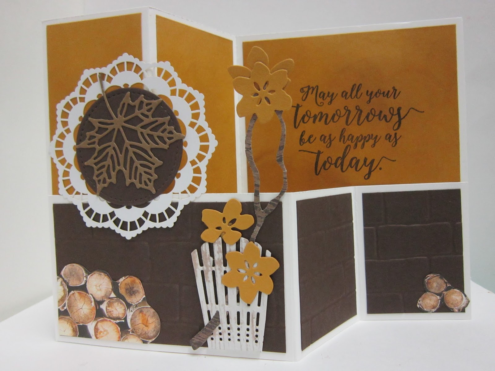 Krafting with Karen: Fall card from Kat