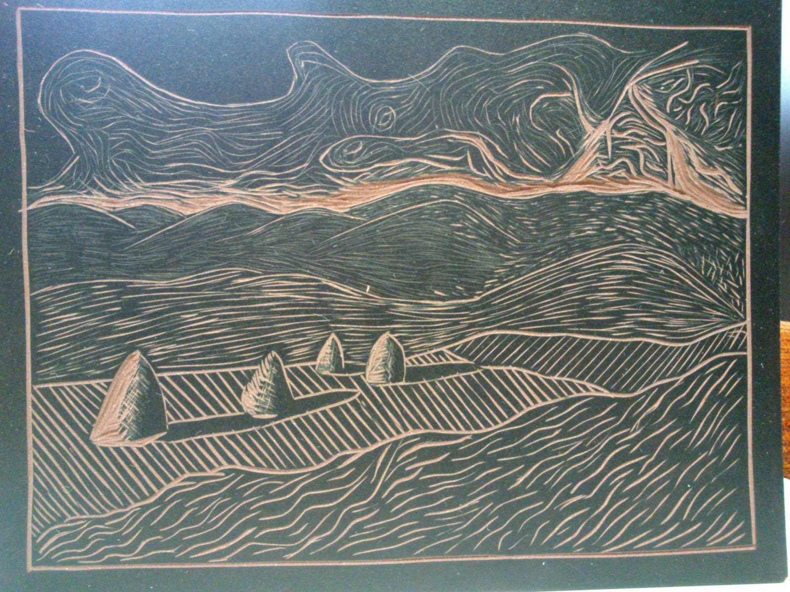 Grabados: Linograbado