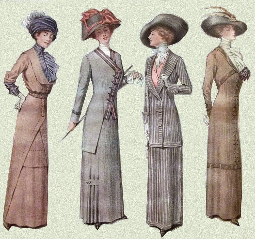BELKAmoda: Moda siglo XX, 1900-1920