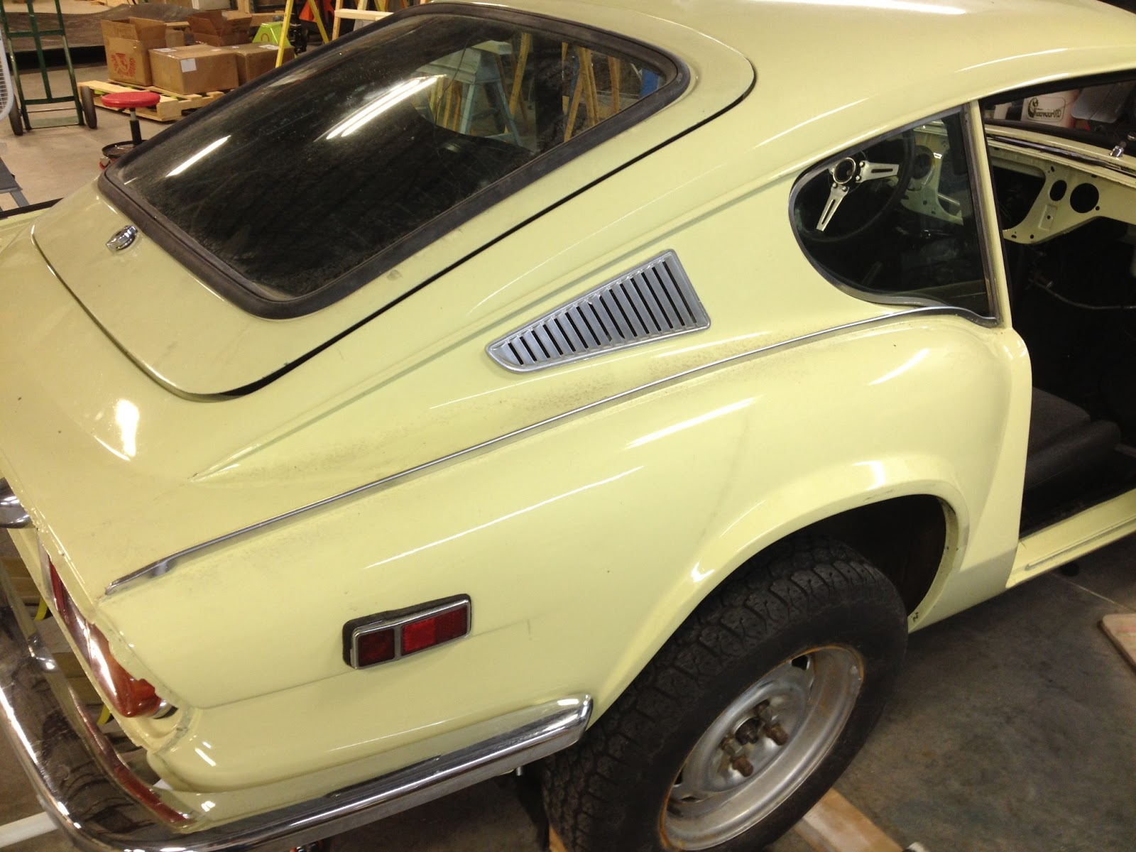 1973 Triumph GT6 Mk3: Getting There