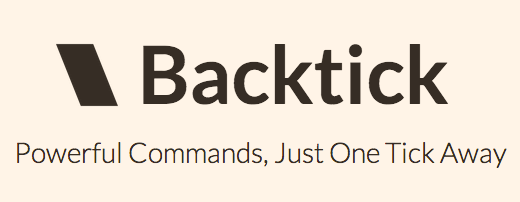 تعرف على Backtick ثورة في عالم الاضافات ! | محترف الحاسوب