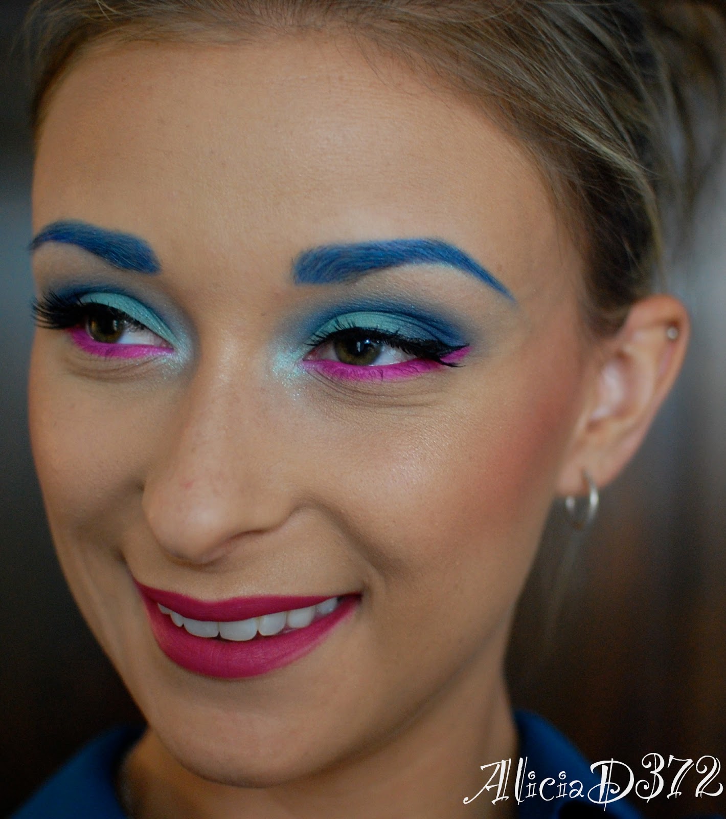 AliciaD372 : Blueberry Twist Makeup Tutorial